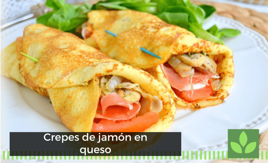 Crepes de jamón en queso: ¡fácil y ligero! | BLOG Moisaner Gourmet