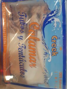 Calamar tubos y tentáculos creek | Moisaner Gourmet